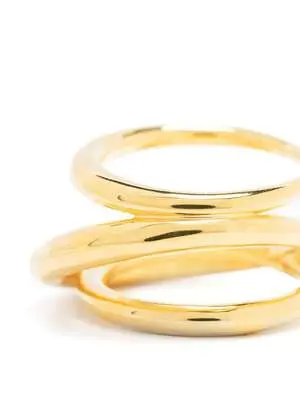 Charlotte Chesnais Triplet Ring - Gold
