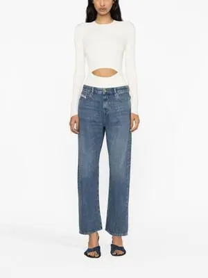 DIESEL® M-peris Knit Top - White