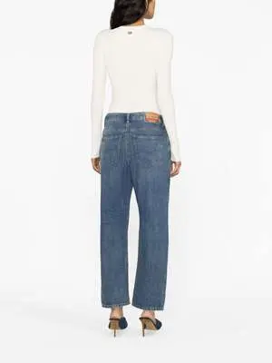 DIESEL® M-peris Knit Top - White