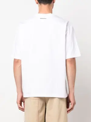 Dsquared2 Text-print Cotton T-shirt - White