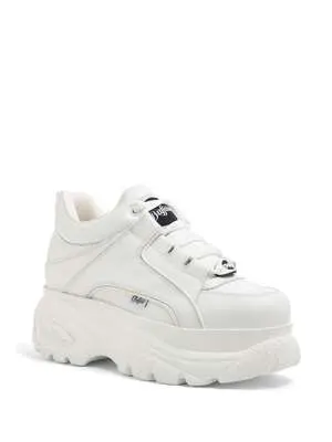 BUFFALO Classic Chunky-sole Low-top Sneakers - White
