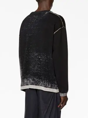 DIESEL® K-larence-b Cotton Cardigan - Black