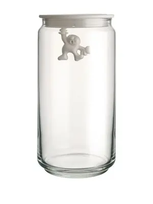 ALESSI Set-of-three Glass Jars