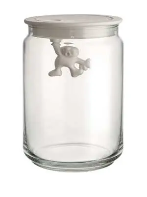 ALESSI Set-of-three Glass Jars