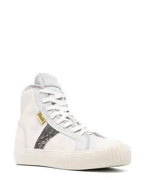 Rhude Paneled High-top Sneakers