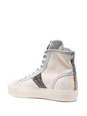 Rhude Paneled High-top Sneakers