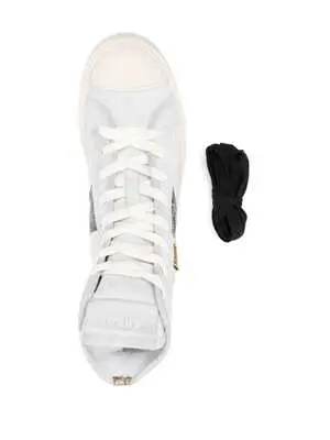 Rhude Paneled High-top Sneakers