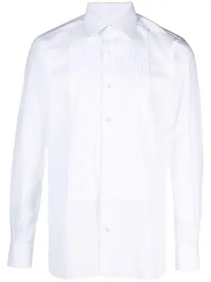 TOM FORD Pintuck Cotton Shirt