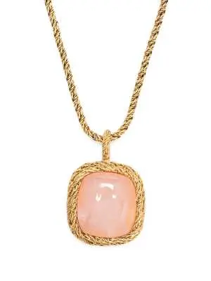 AURÉLIE BIDERMANN Miki Quartz Necklace - Gold
