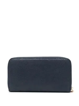 Stella McCartney Chain-detailed Leather Wallet - Blue