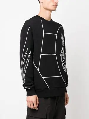 PLEIN SPORT Tiger Court Edition Sweatshirt
