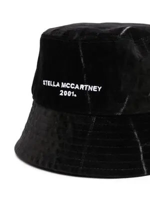 Stella McCartney Embroidered Logo Bucket Hat