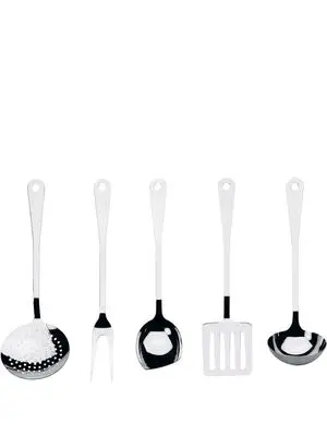 ALESSI Set-of-five Stainless Steel Cutlery - Silver