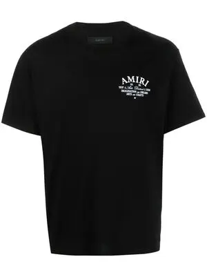 Amiri Arts District Logo-print Short-sleeve T-shirt - Black