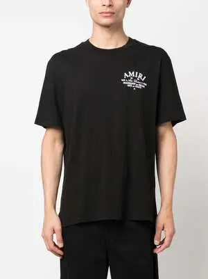 Amiri Arts District Logo-print Short-sleeve T-shirt - Black