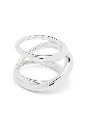 Charlotte Chesnais Triplet Ring - Silver