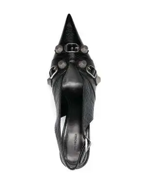 Balenciaga Cagole 70mm Slingback Pumps