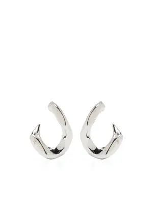 Annelise Michelson Déchainée Hoop Earrings - Silver