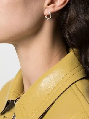 Annelise Michelson Déchainée Hoop Earrings - Silver