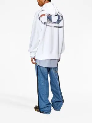 DIESEL® S-macs-l4 Cotton Hoodie