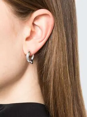 Charlotte Chesnais Small Wave Loop Earrings