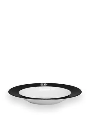 Dolce & Gabbana Logo-print Porcelain Soup Plates