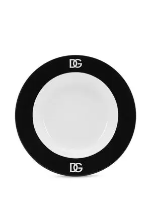 Dolce & Gabbana Logo-print Porcelain Soup Plates