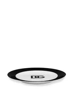 Dolce & Gabbana Logo-print Porcelain Bread Plates