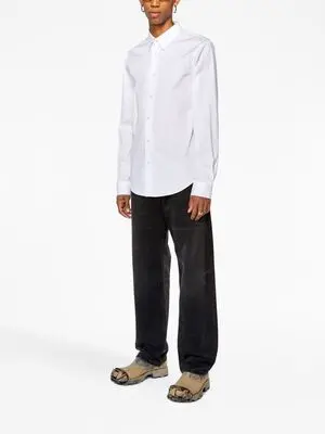 DIESEL® S-benny-cl Logo-embroidered Shirt