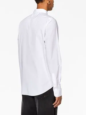 DIESEL® S-benny-cl Logo-embroidered Shirt
