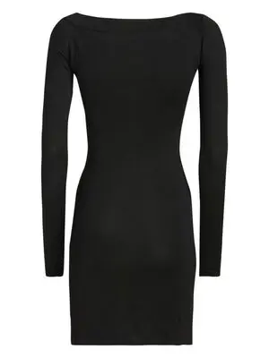 Saint Laurent Fine-knit Minidress