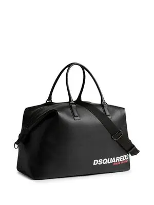 Dsquared2 Logo-print Grained Tote Bag