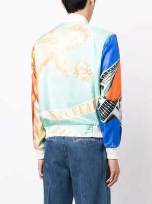 Bally Graphic-print Bomber Jacket