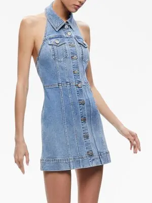 Alice + Olivia Kendall Denim Dress