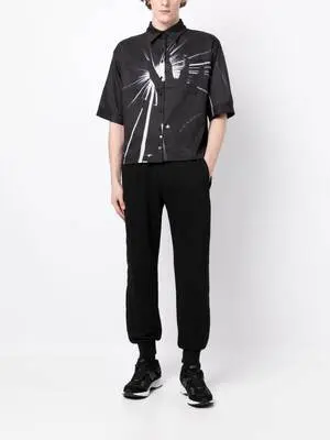 YOUTHS IN BALACLAVA Side-stripe Cotton Track Pants