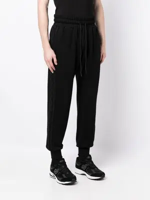YOUTHS IN BALACLAVA Side-stripe Cotton Track Pants