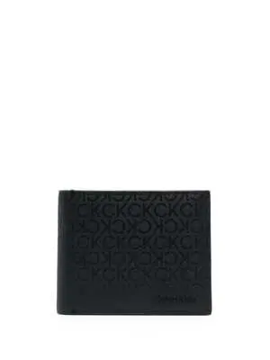 Calvin Klein Bi-fold Monogram-print Wallet
