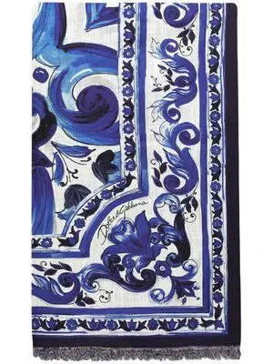 Dolce & Gabbana Blu Mediterraneo Bath Towel - Blue