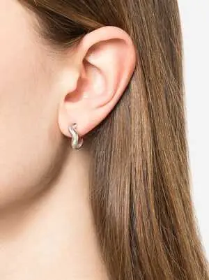 Charlotte Chesnais Petit Wave Hoop Earrings