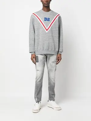 Dsquared2 Logo-embroidered Sweatshirt