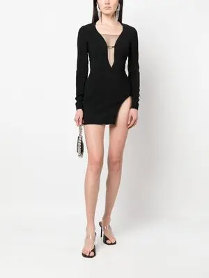 Dsquared2 Cut-out Long-sleeve Minidress