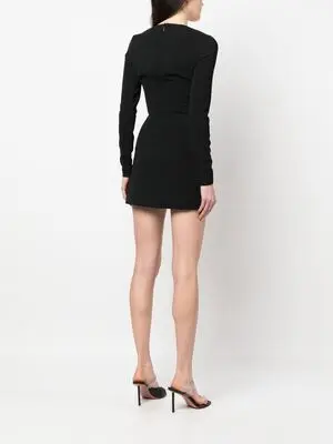 Dsquared2 Cut-out Long-sleeve Minidress