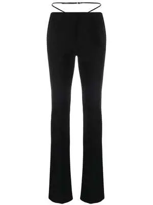 Dsquared2 Strap-detail Flared Trousers