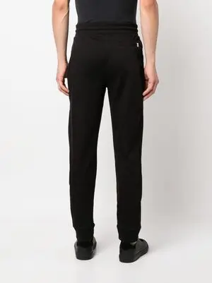 BOSS Logo-patch Slim Track Trousers - Black
