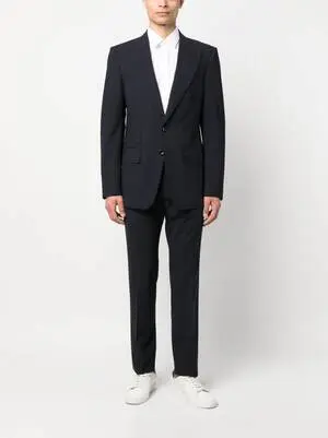 BOSS Straight-cut Cotton Shirt - White