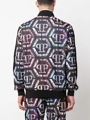 Philipp Plein Logo-print Stretch-cotton Tracksuit