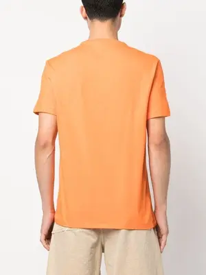 Polo Ralph Lauren Embroidered-logo Cotton T-shirt - Orange