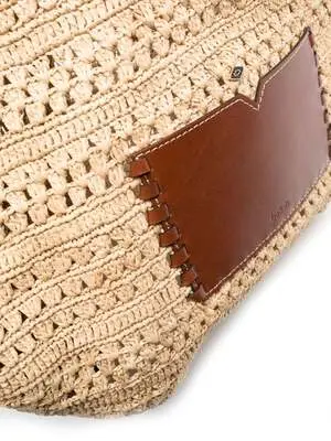 Ba&sh Ara Raffia Tote Bag