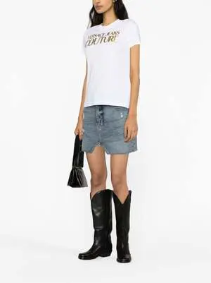 Versace Logo-print T-shirt - White