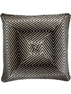 Missoni Ziggy Logo-tag Cushion - Black